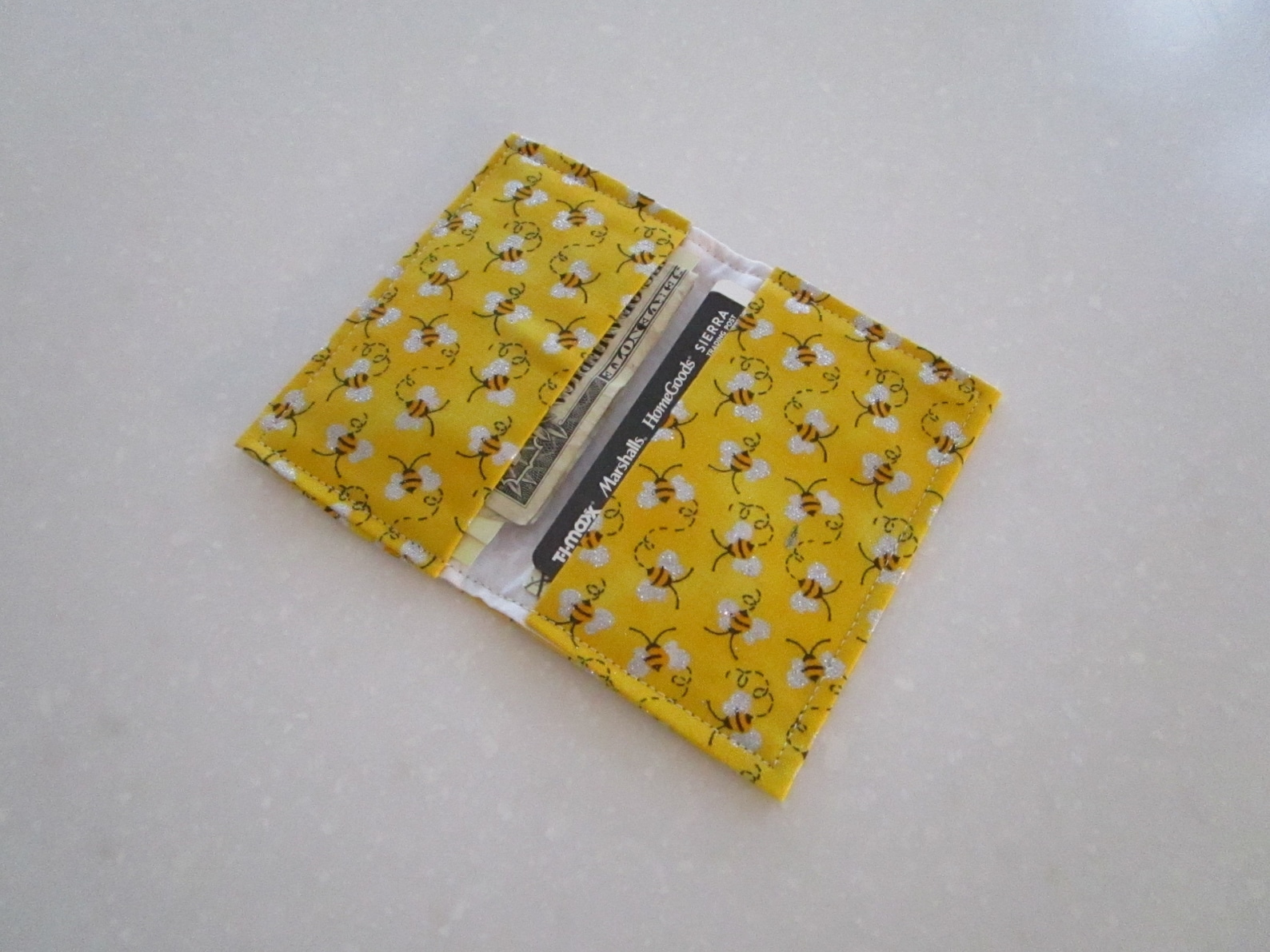 Bumble Bees Womens Wallet Business Card Holder Badge ID Gift | Etsy