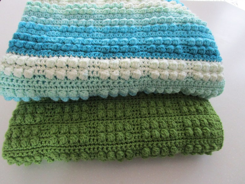 Crochet Patterns Gradient Yarn Blanket Chunky Blanket - Etsy