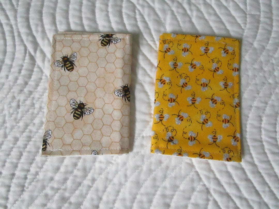 Bumble Bees Womens Wallet, Business Card Holder, Badge ID Gift for Kids ...