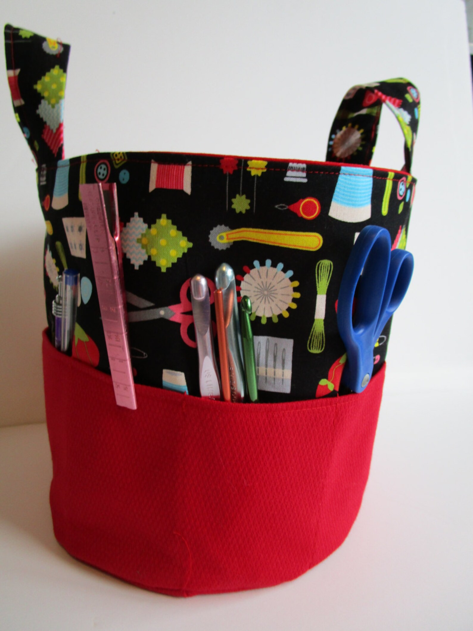 SEWING PATTERNS Project Bag Home Decor 2 Sizes Included - Etsy