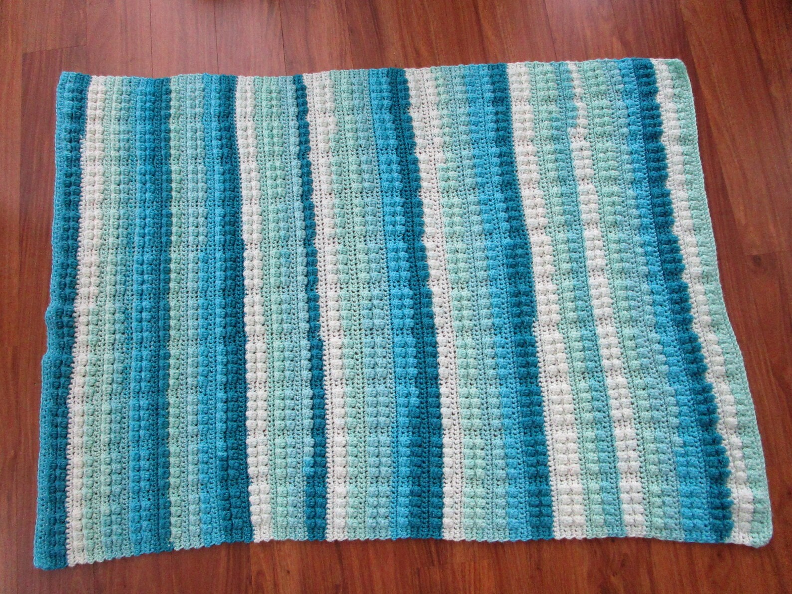 Crochet Patterns Gradient Yarn Blanket Chunky Blanket - Etsy