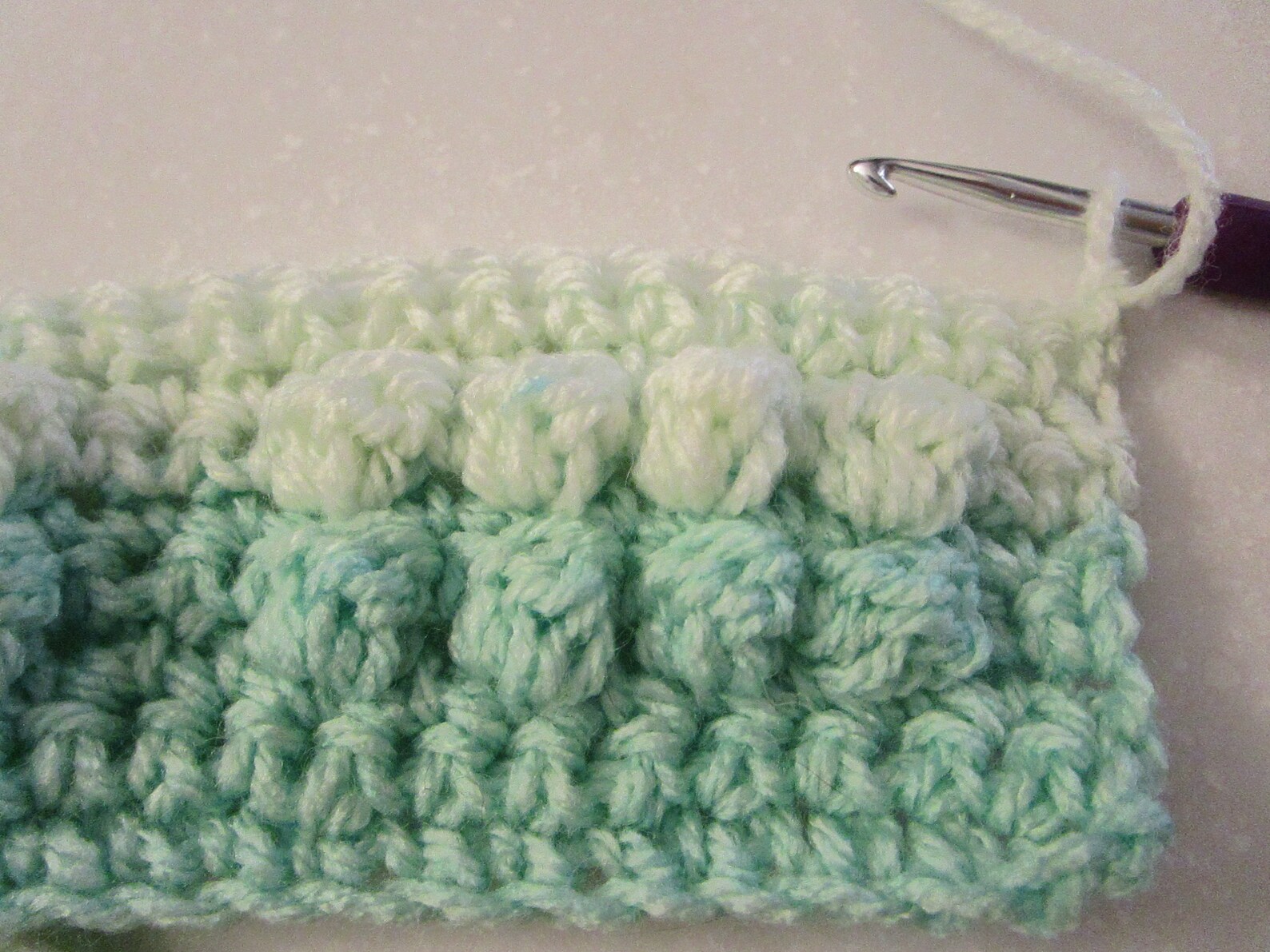 Crochet Patterns Gradient Yarn Blanket Chunky Blanket - Etsy