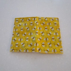 Bumble Bees Womens Wallet, Business Card Holder, Badge ID Gift for Kids ...
