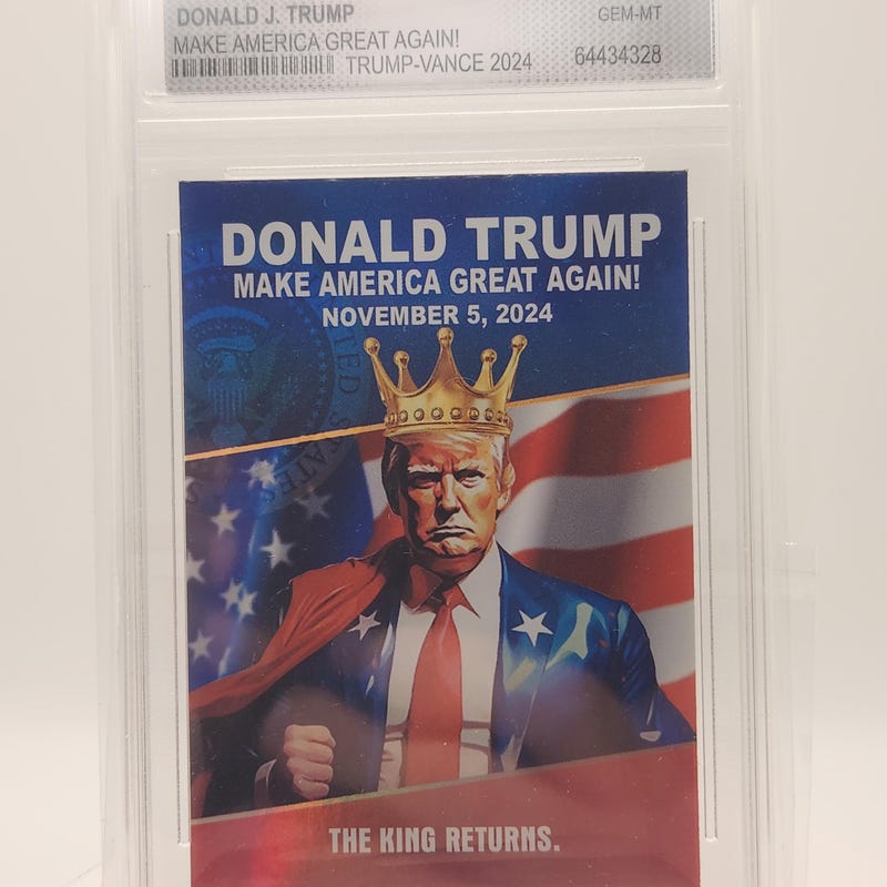 President Trump Trading Cards - Etsy