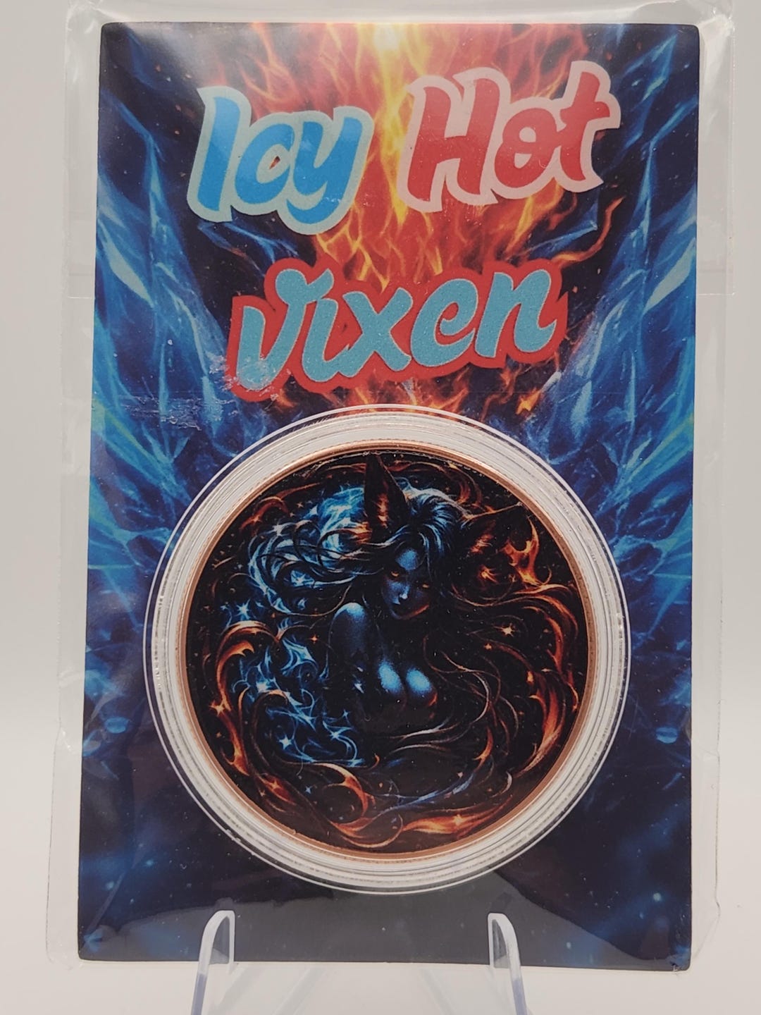 Icy Hot Vixen Copper Round .999 Fine Copper 40mm Collectible - Etsy