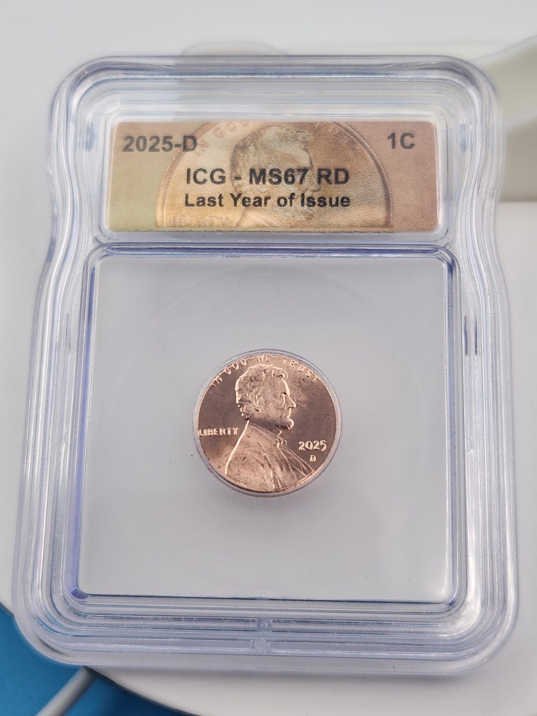 2025 Lincoln Penny P&D Set – Last Year Shield Cents, ICG MS67 Red - Etsy