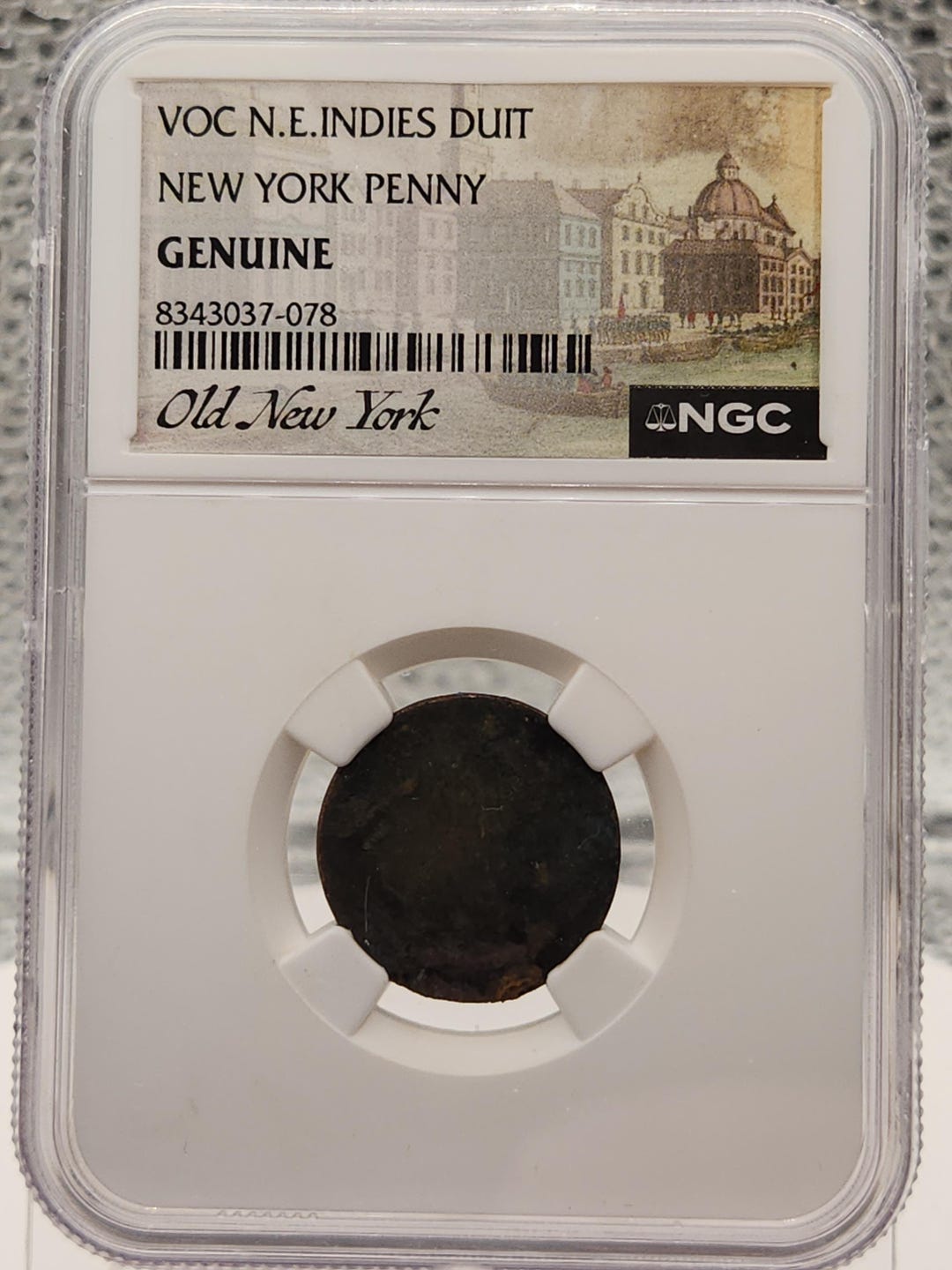1790 VOC New York Penny Duit NGC Genuine | Colonial Era Coin - Etsy