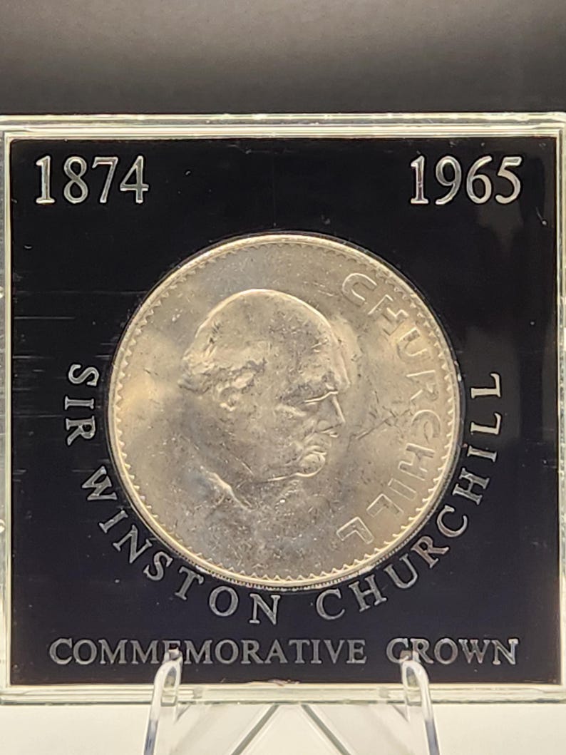 1965 Sir Winston Churchill Crown • UK Commemorative Coin - Etsy