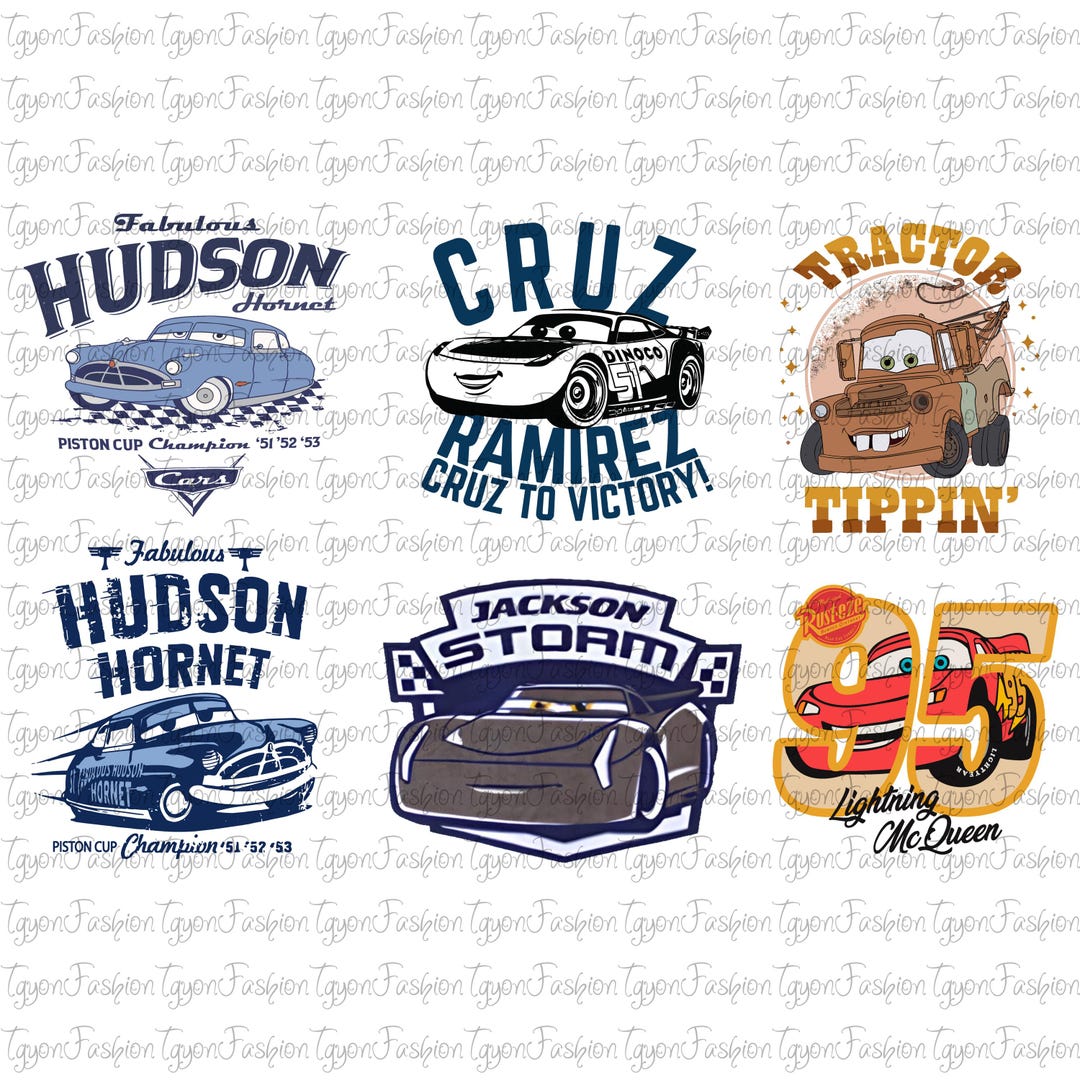 Disney Cars Friends Bundle Png, Pixar Lightening Mcqueen Png,mcqueen ...