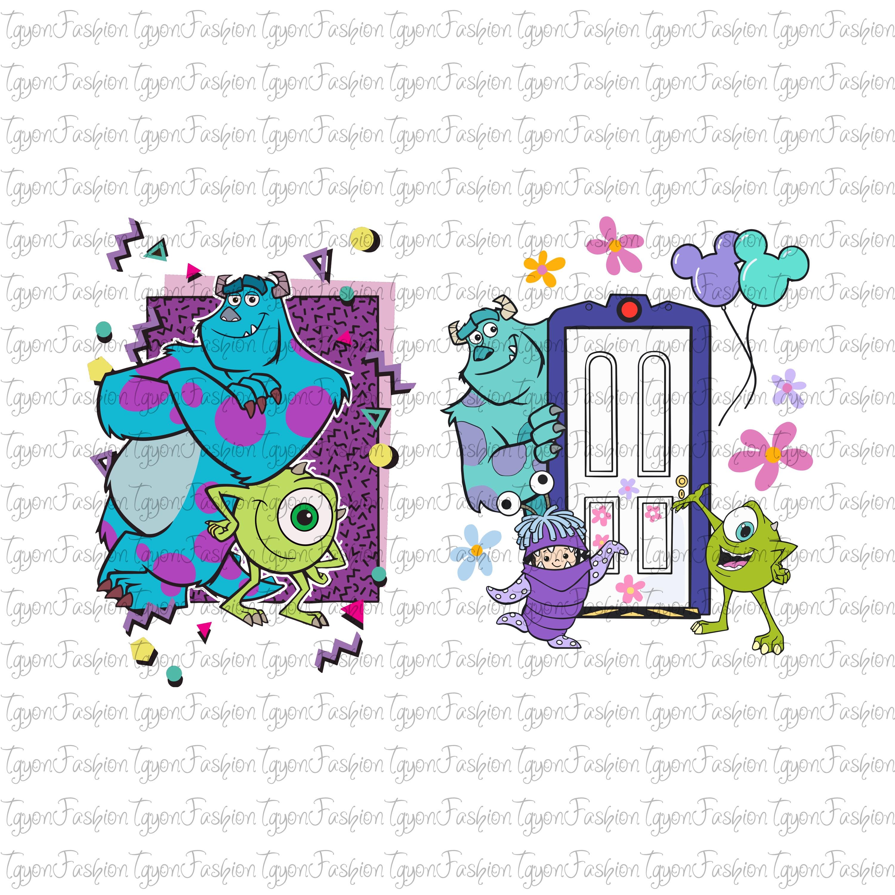 Disney Monsters Characters Bundle Png, Disney Monsters Png, Disney Mike ...