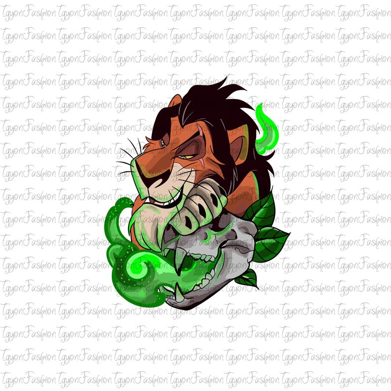 Disney Lion King Villains Scar and the Hyenas Bundle Png, Hakuna Matata ...