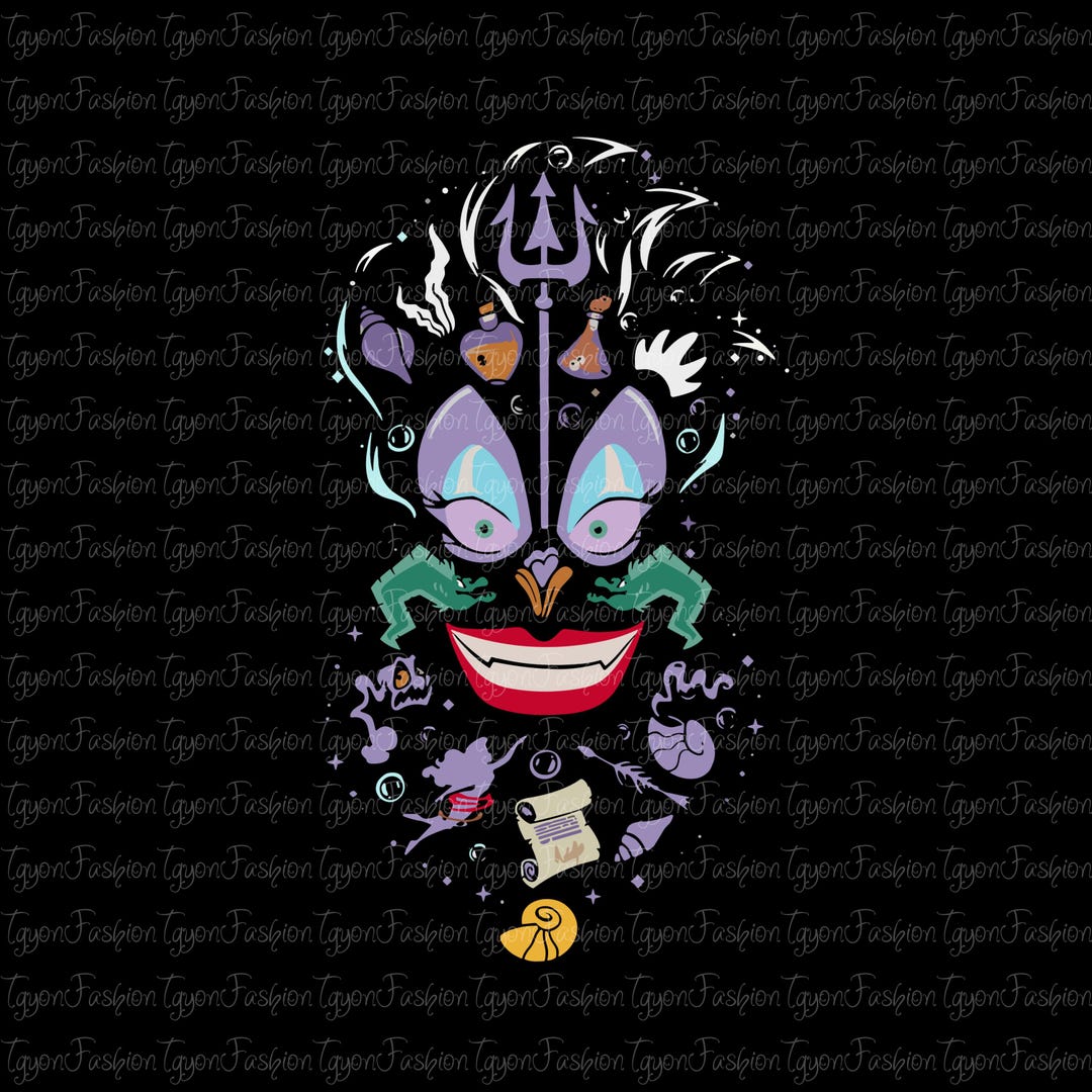 Disney Villains Ursula Png,the Little Mermaid Ursula Png,disney Ariel ...