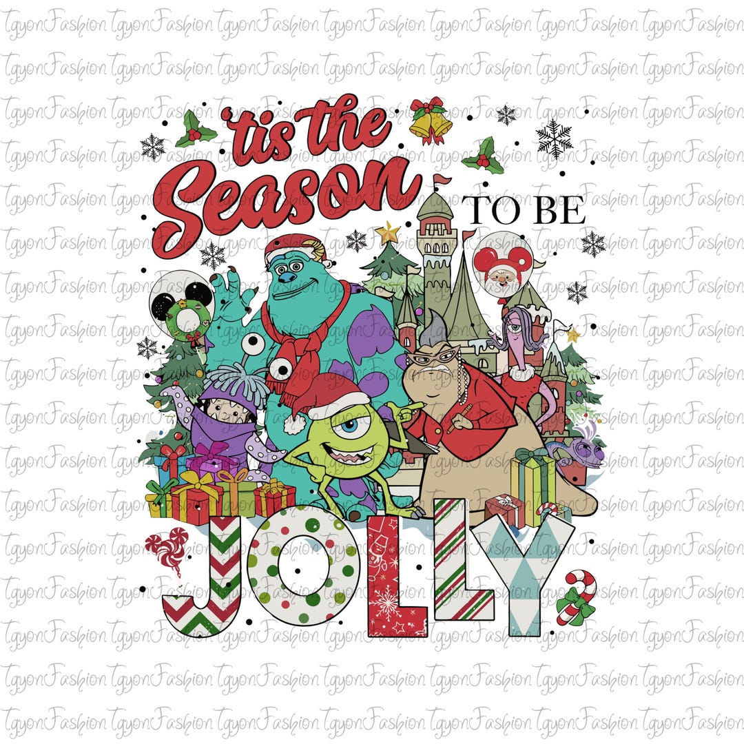 Disney Monsters Characters Christmas Lights Png, Disney Monsters ...