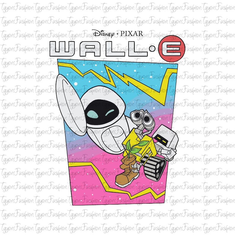 Disney Pixar Wall-e and Eve Characters Png, Wall-e and Eve Png, Disney ...