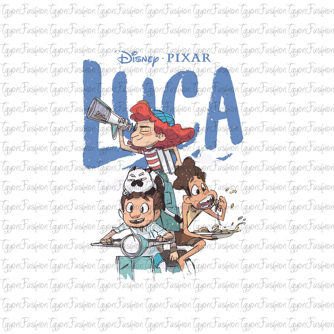 Disney Luca Characters Squad Png, Disney Cute Luca Alberto Png, Magic ...