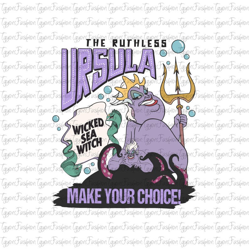 Disney Villains Ursula Png,the Little Mermaid Ursula Png,disney Ariel ...