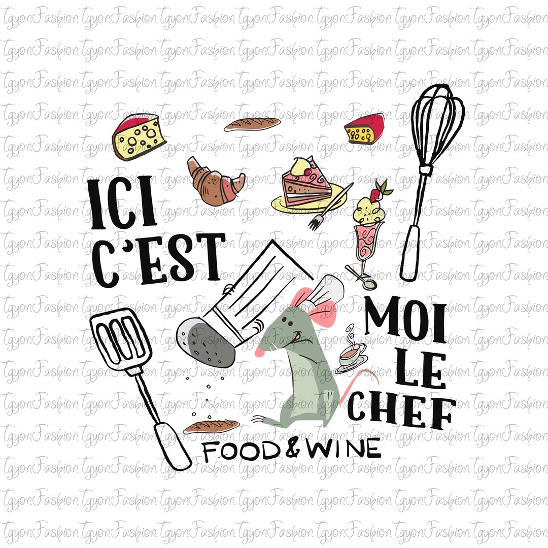 Disney Little Chef Remy Png, Ratatouille Chef Png, Anyone Can Cook Png ...