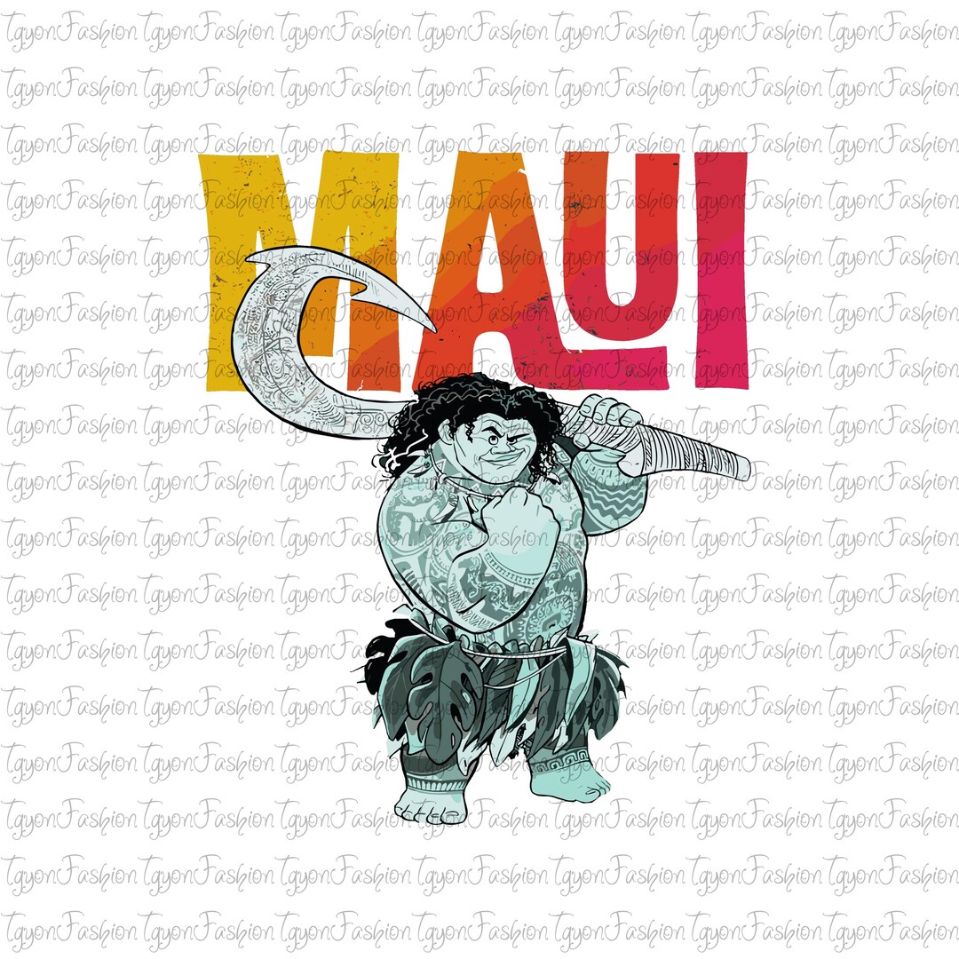 Disney Maui Png, Disney Moana Princess Png, Disney Moana Characters Png ...