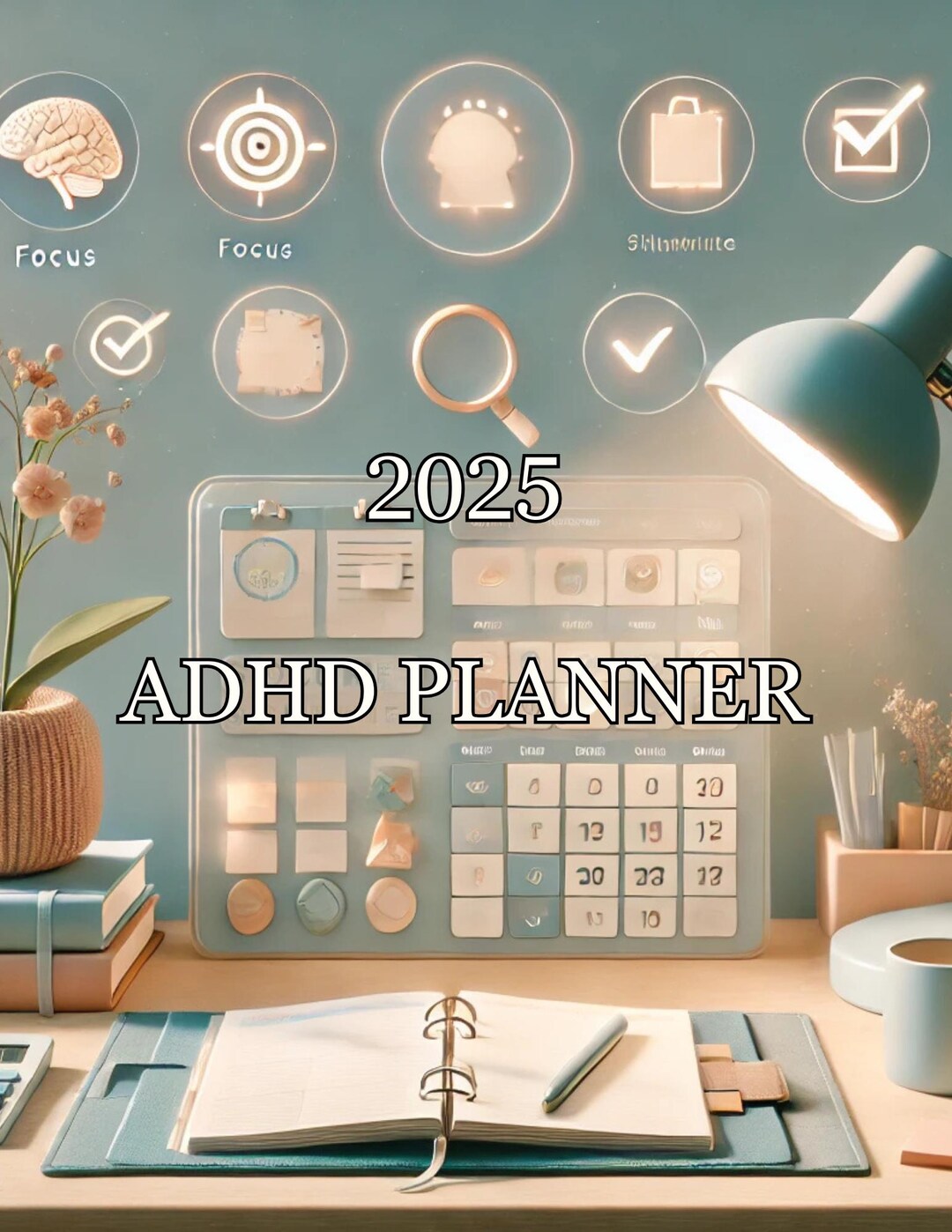 2025 ADHD Planner - Etsy