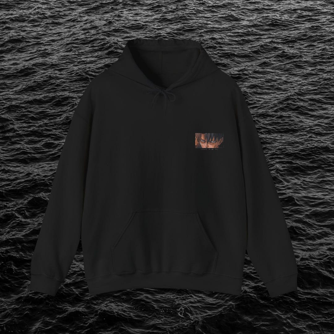 Levi Ackerman Hoodie, Attack on Titan Sweatshirt, Anime Fan Gift ...