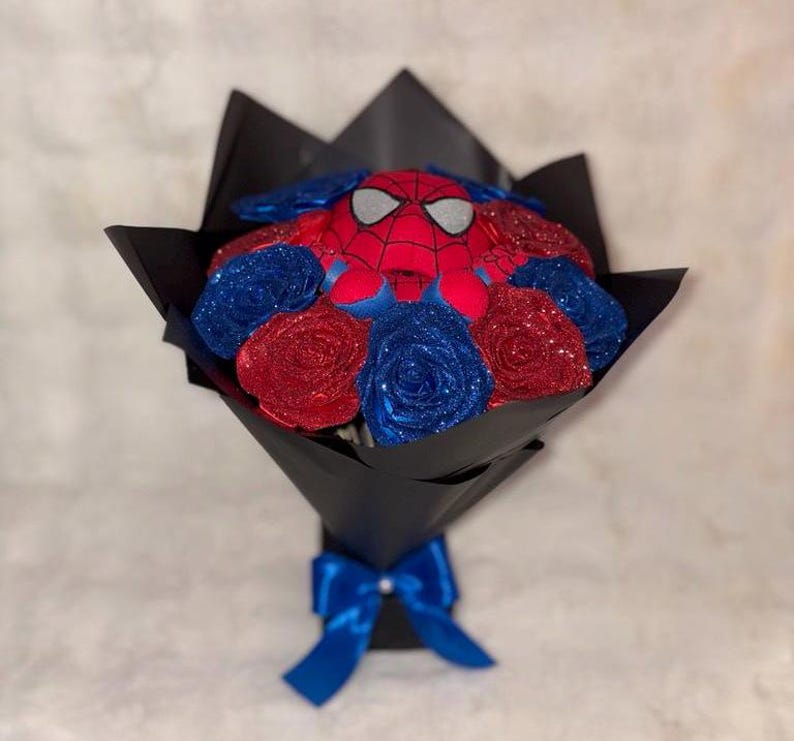 Forever Spiderman Bouquet - Etsy