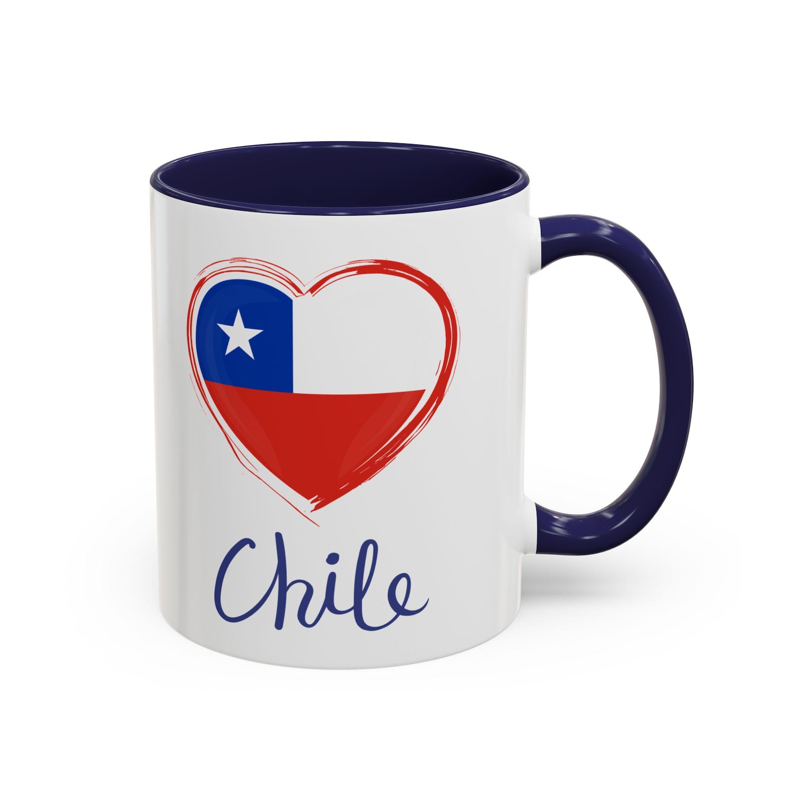 Chile Coffee Mug: Chilean Heritage Travel Souvenir - Etsy