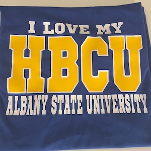 I Love My HBCU Albany State University - Etsy