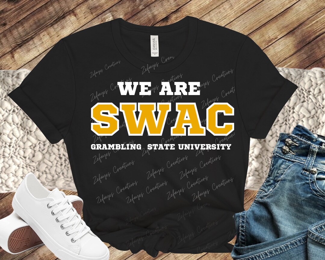 Grambling State University We Are SWAC Apparel - Etsy