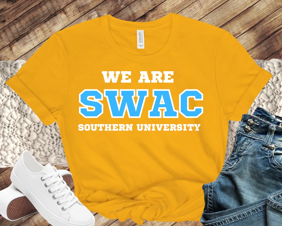 Southern University We Are SWAC Apparel - Etsy
