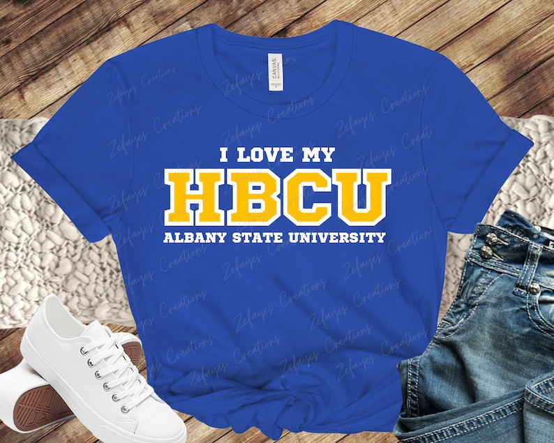 I Love My HBCU Albany State University - Etsy