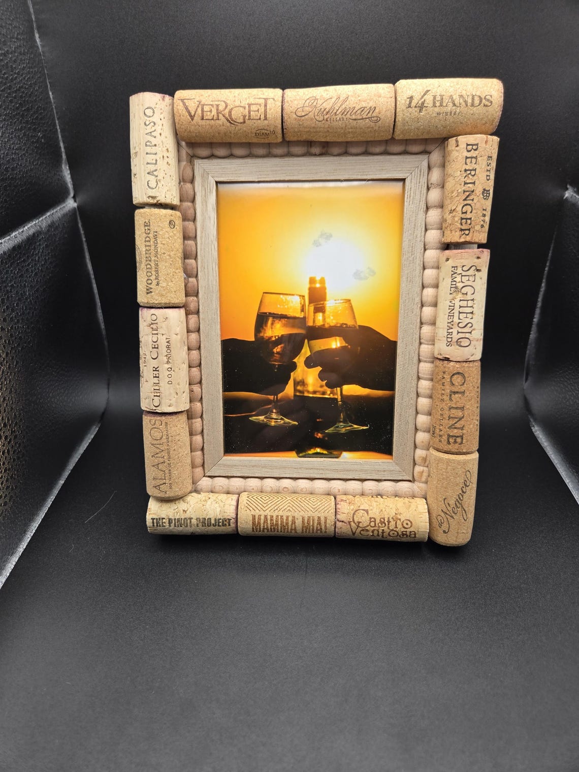 Custom Wine Corks Picture Frame 4 X 6 - Etsy