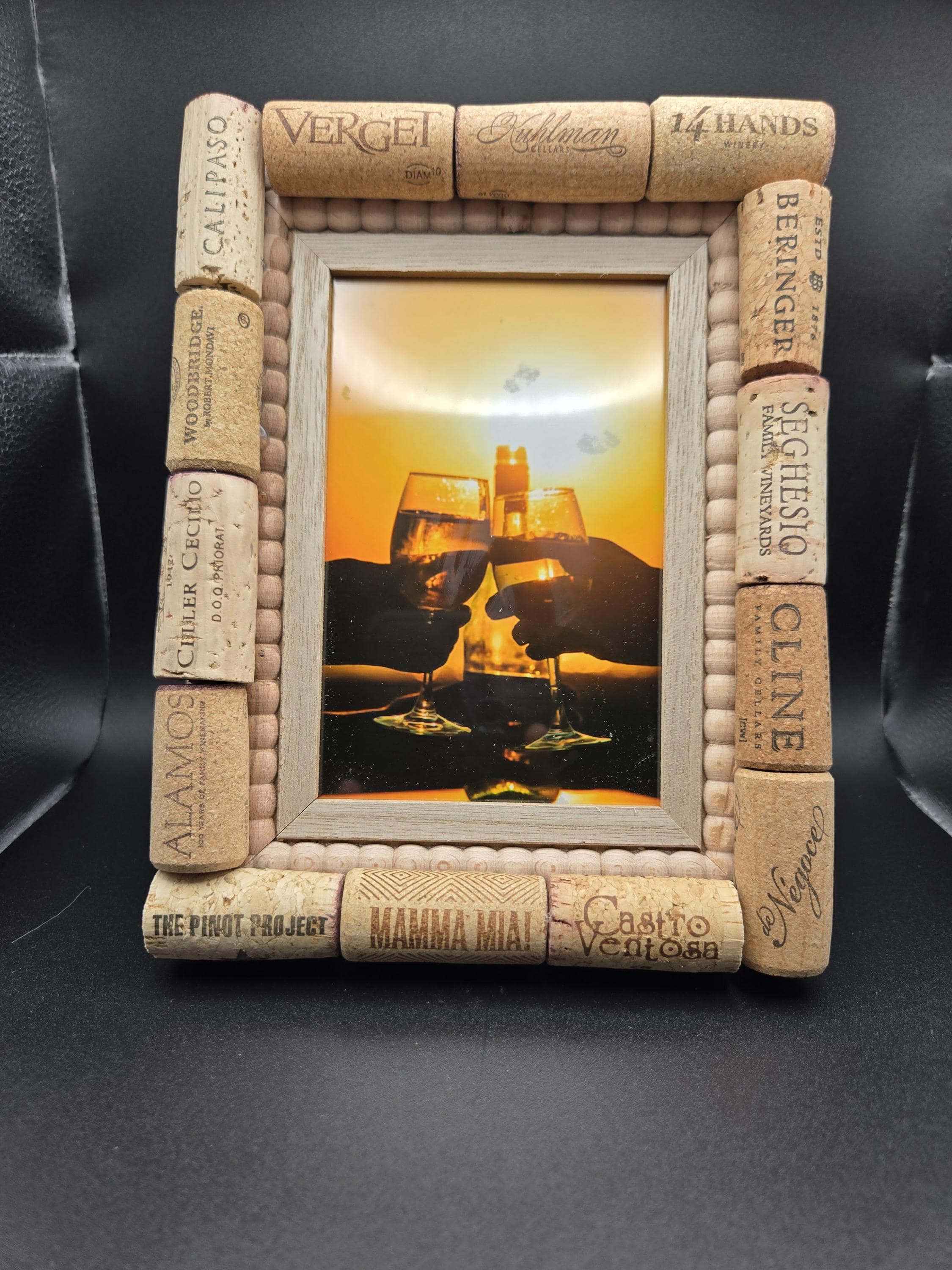 Custom Wine Corks Picture Frame 4 X 6 - Etsy