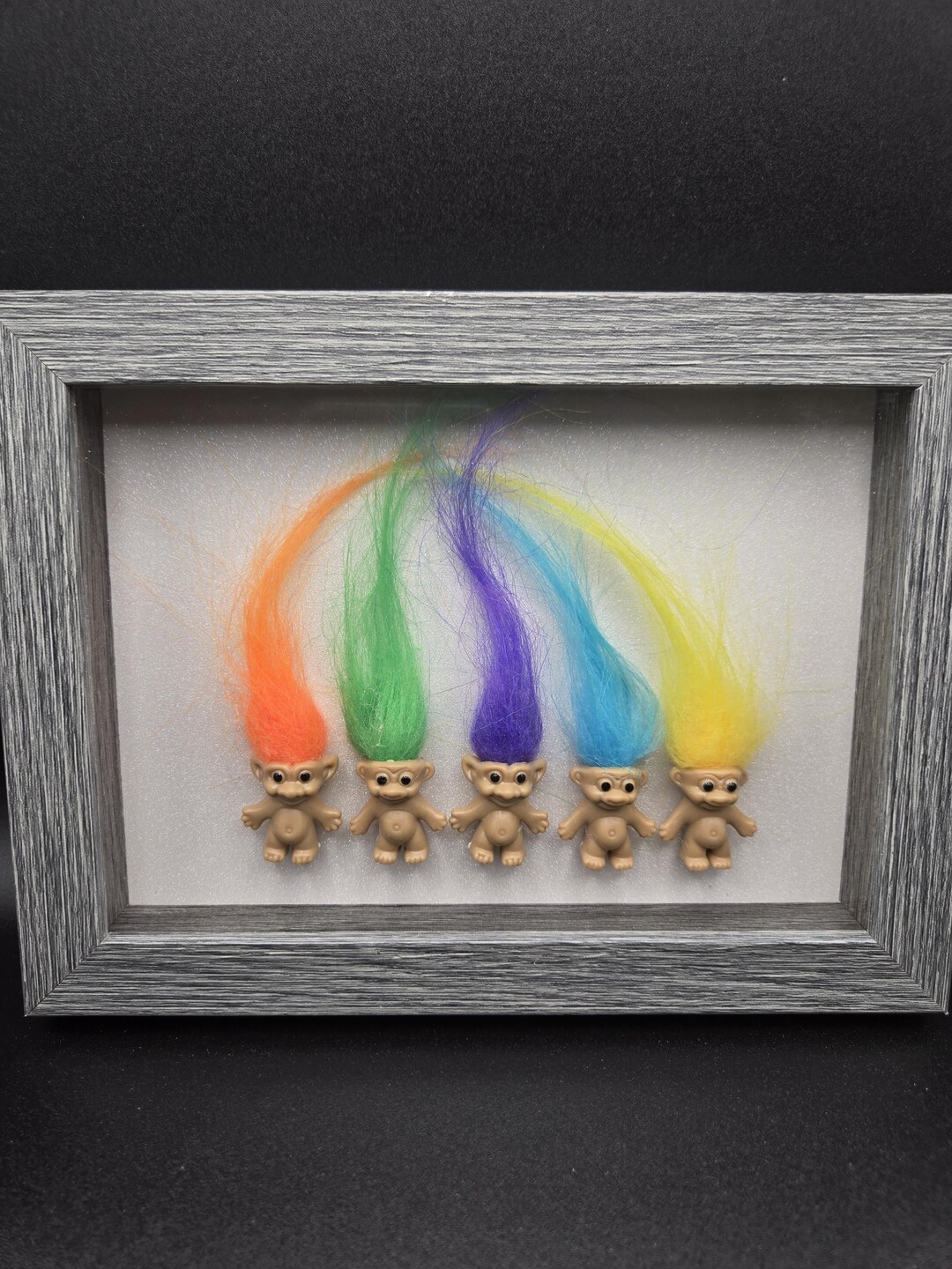 Trolls Shadow Box Art - Etsy