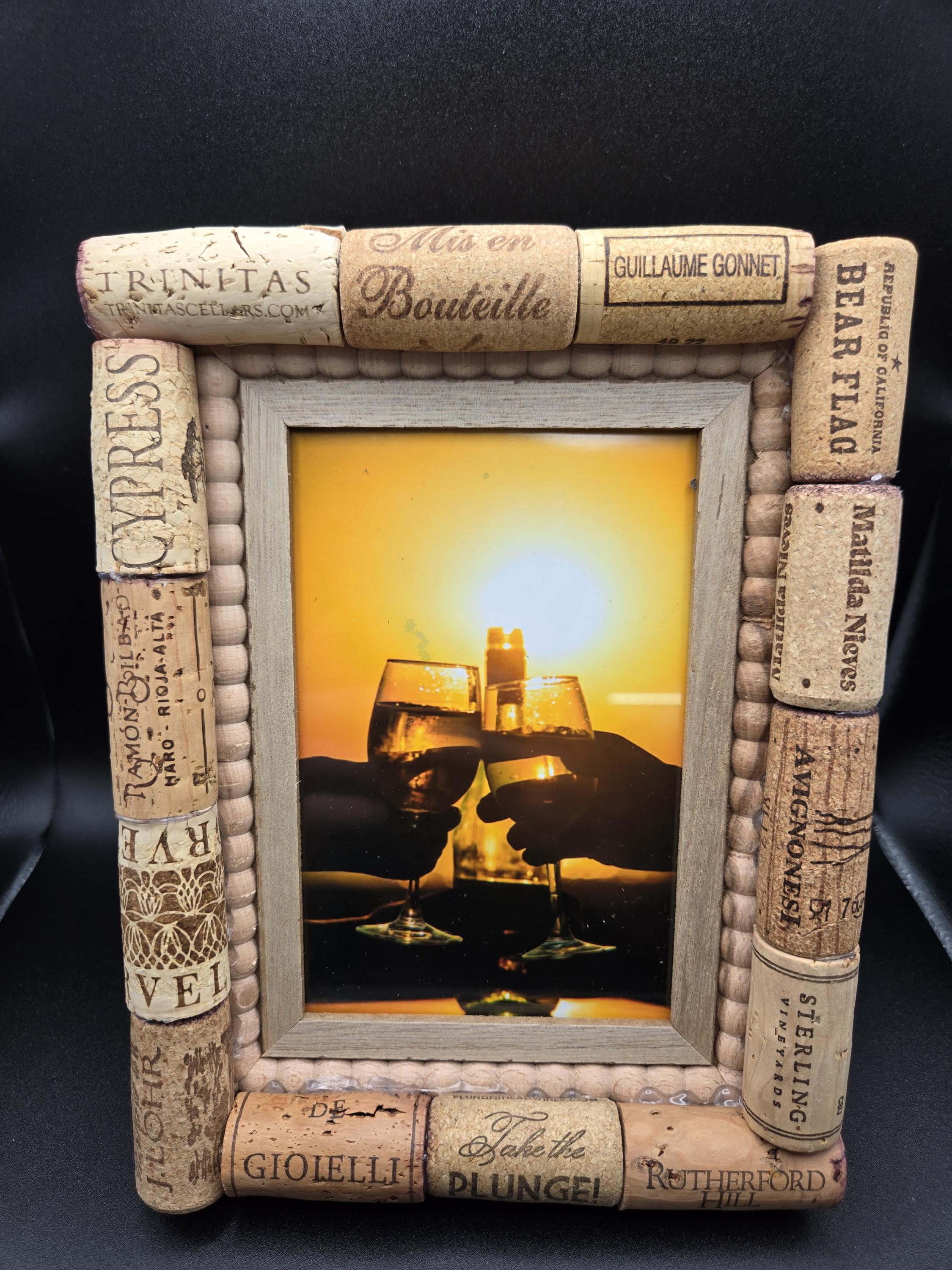 Custom Wine Corks Picture Frame 4 X 6 - Etsy