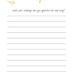 30 Day Gratitude Journal - Etsy