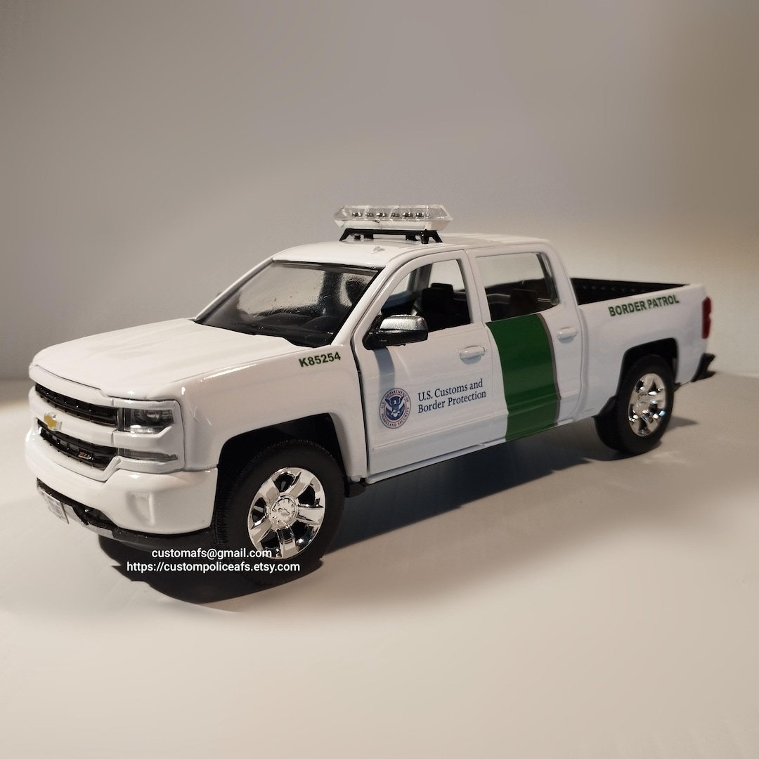 Border Patrol U.S Customs Border Protection Police 2017 Chevy Silverado ...