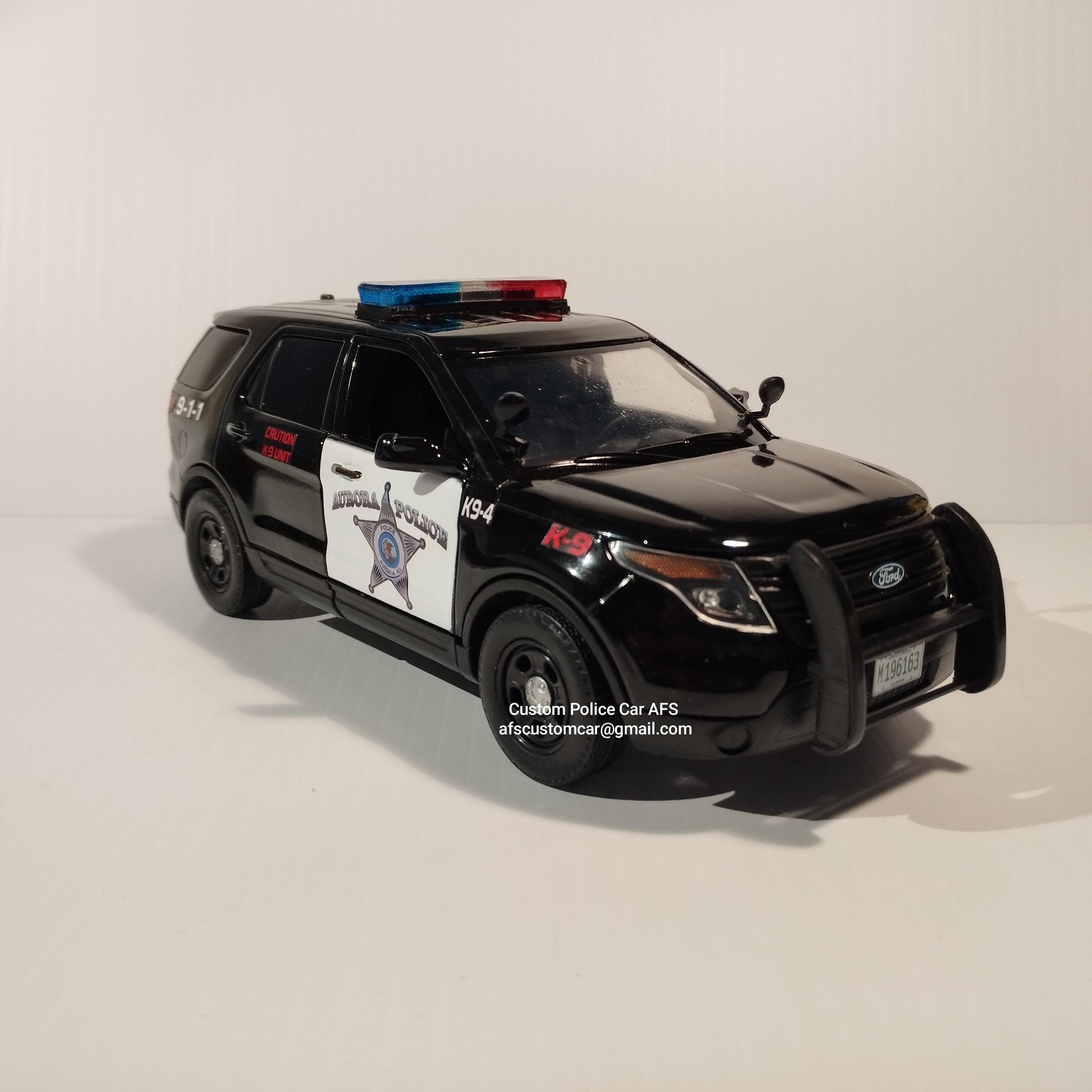 Aurora (IL) Police K9 Police Model Car 2015 Ford Explorer With Working ...