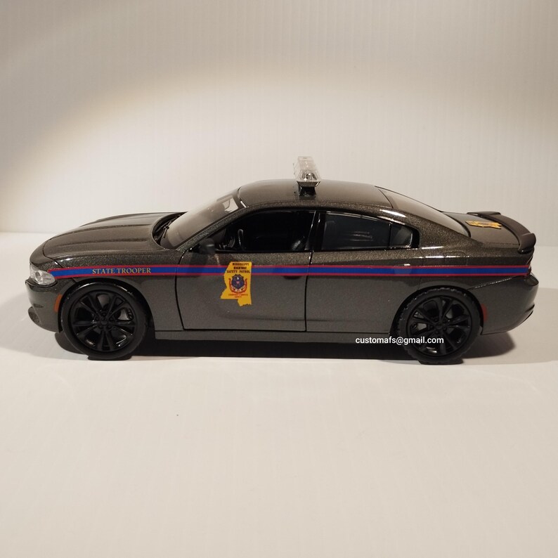 Mississippi Highway State Police Trooper Model Car Diecast Dodge ...