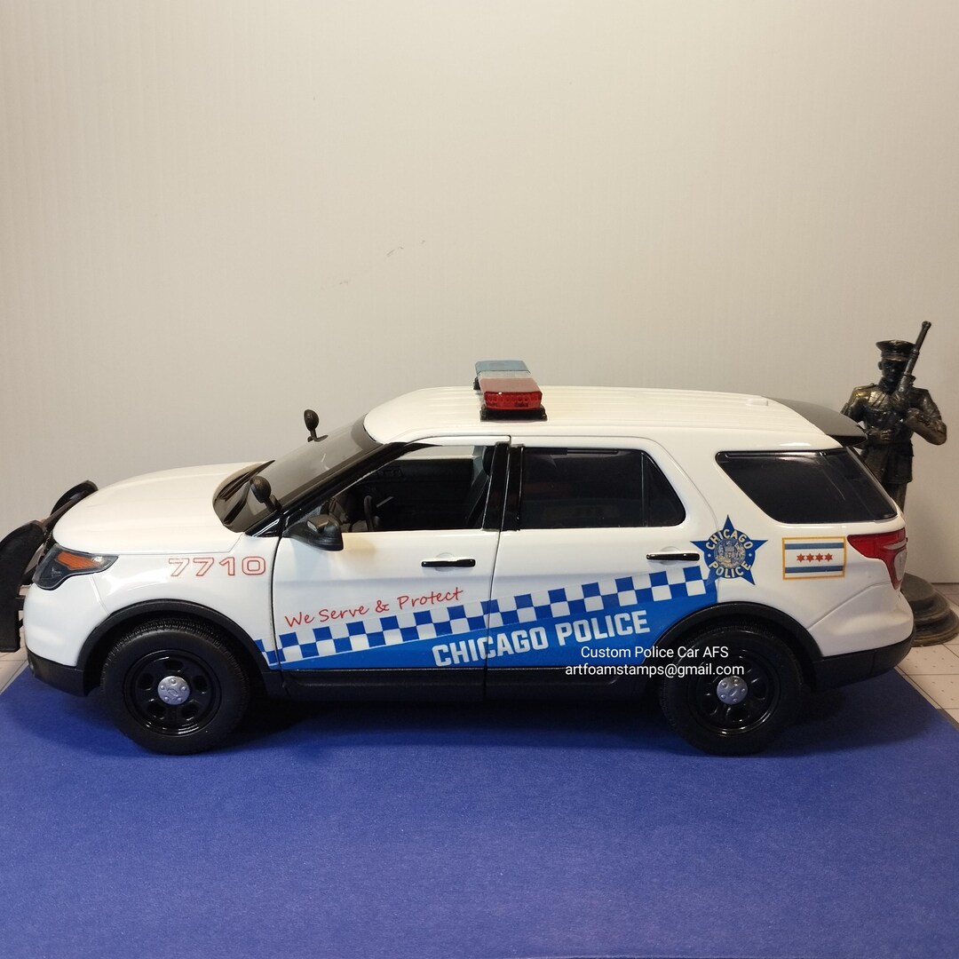 Chicago Police Car 2015 Ford Police Interceptor Utility With Working ...