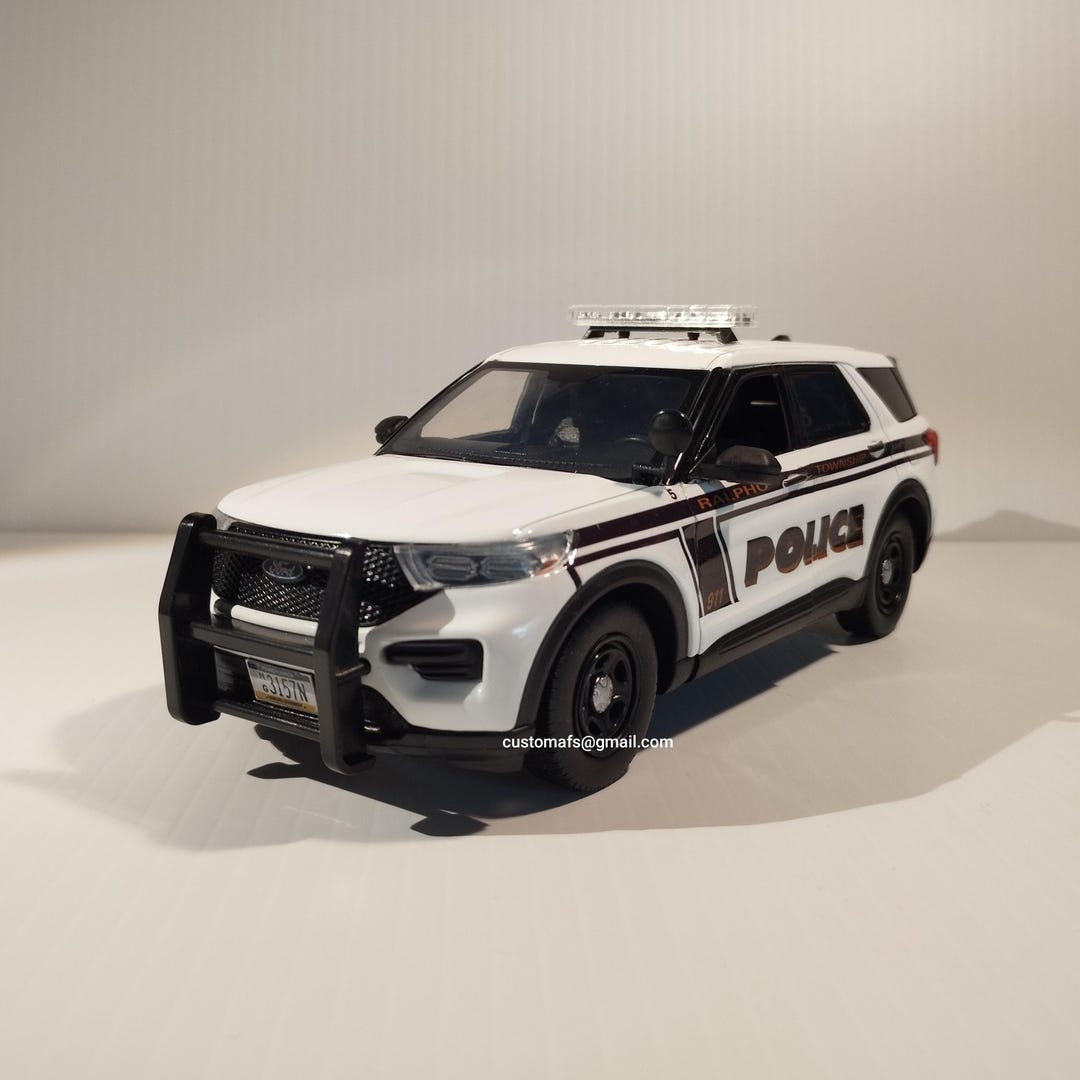 Ralpho Township Police PA 2022 Ford Explorer Diecast Model Car 1:24 ...