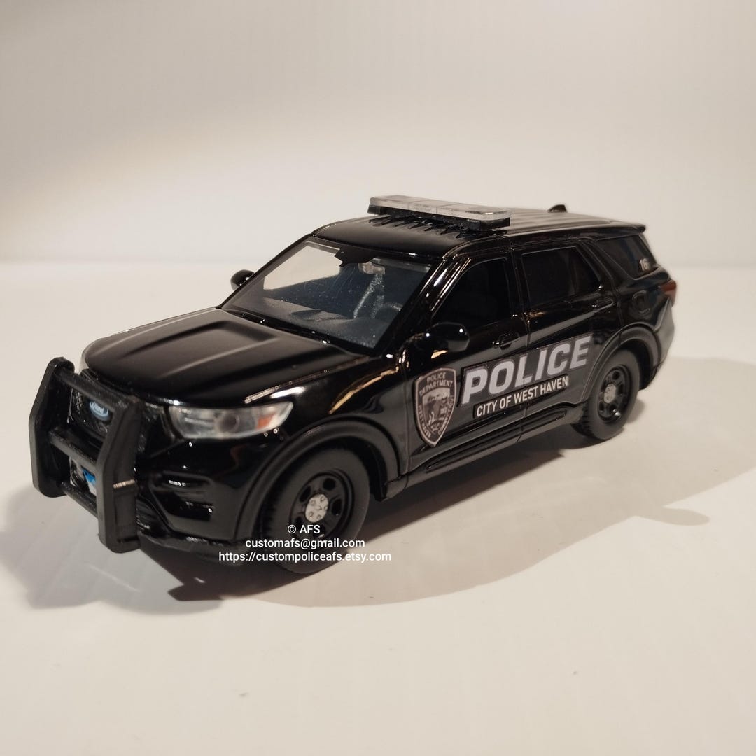 City of West Haven Police Model Car 2022 Ford Explorer 1:43 Scale ...