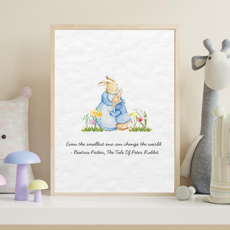 Beatrix Potter Printable Quotes - Etsy