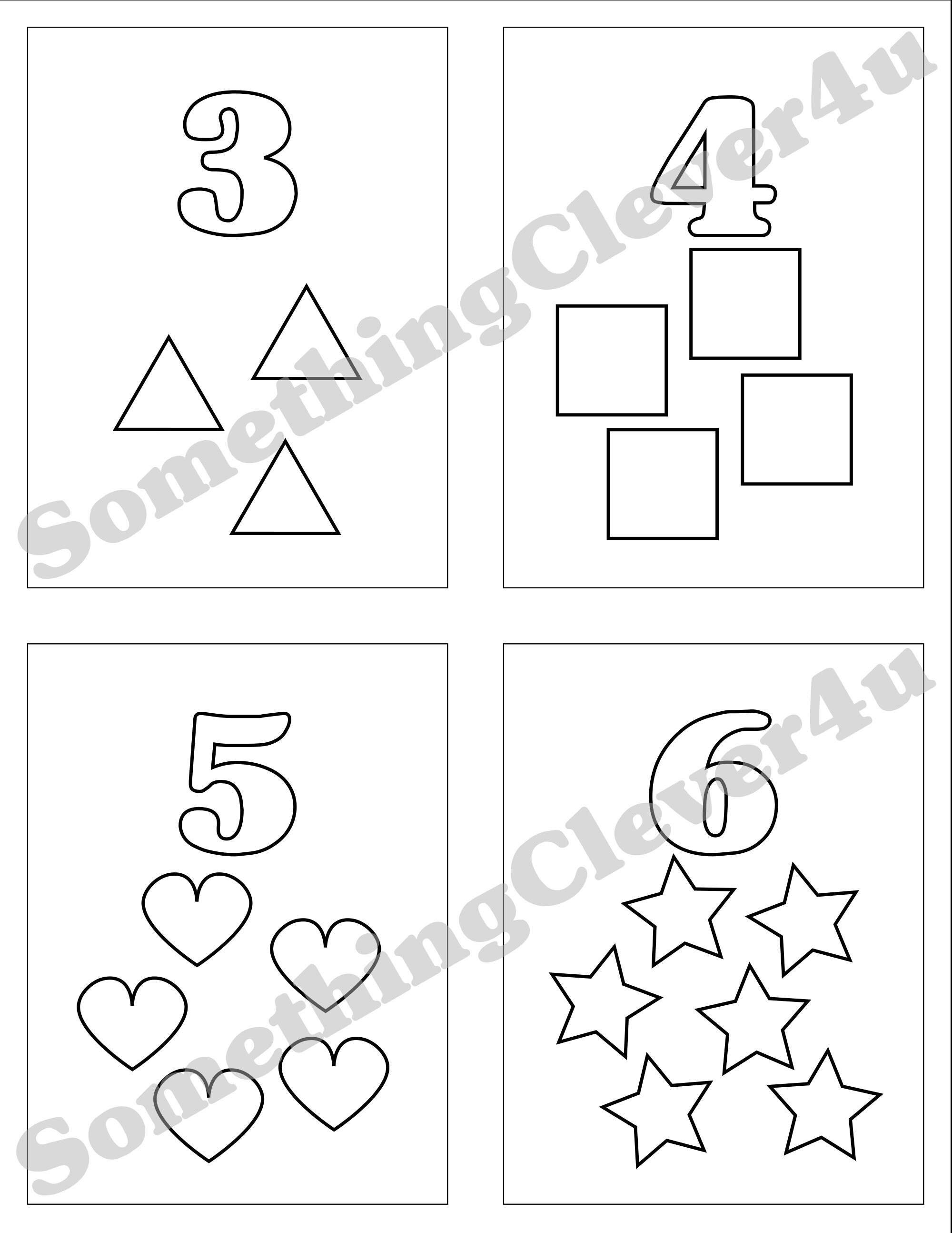 Printable PDF Alphabet & Number Cards Hand Drawn - Etsy
