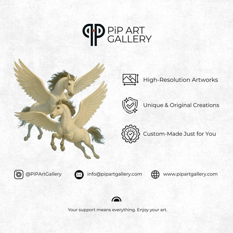 Majestic Pegasus Digital Art | Mythical Winged Horse | Instant Download - Etsy