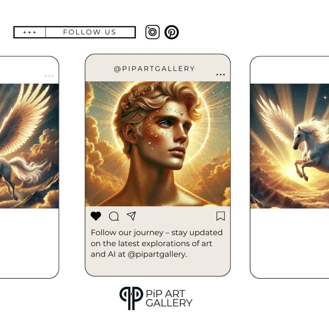 Apollo Greek God Wall Art, Sun God Mythological Decor, Golden Aesthetic ...
