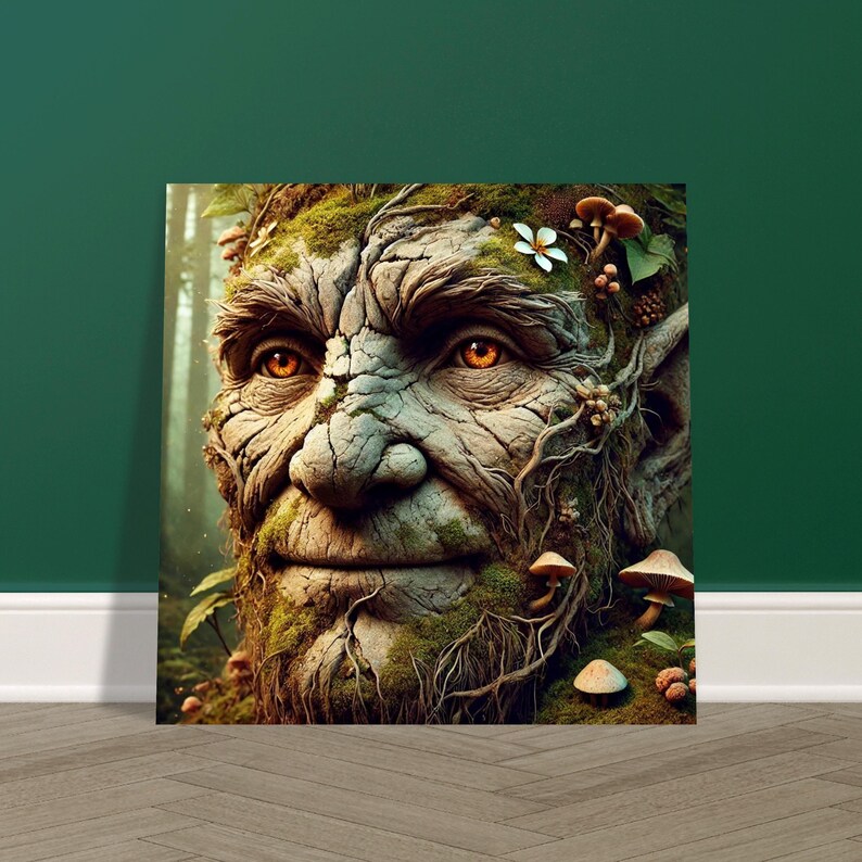 Erdgeist – Spirit of the Earth | German Folklore | Digital Download | Mystical Woodland Decor ...