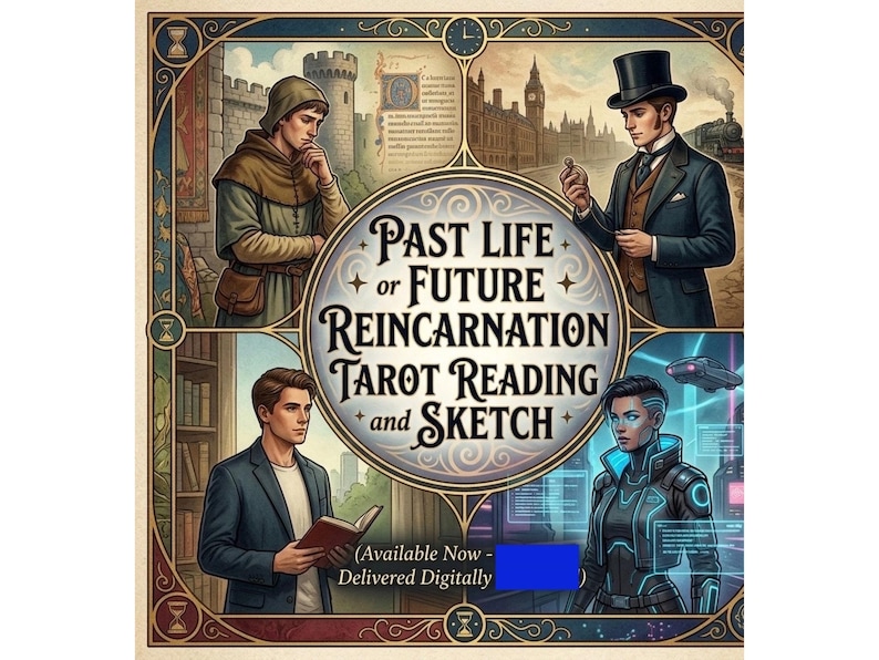 Past Life Reading | Drawing & Personalized Letter From Your Past Life ...