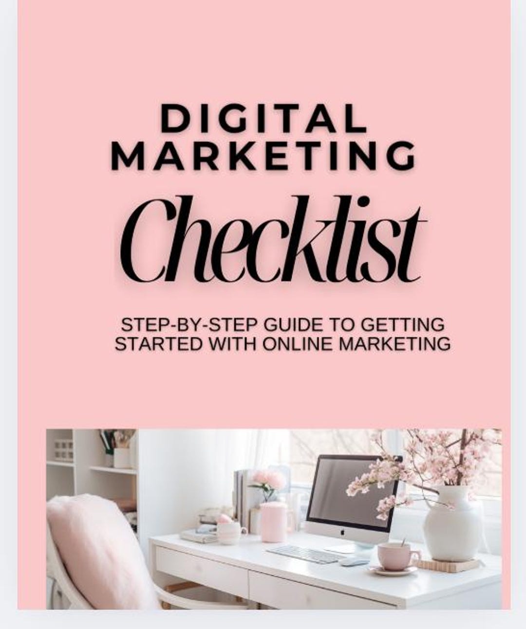 Digital Marketing Checklist / Step-by-step Guide to Getting Started ...