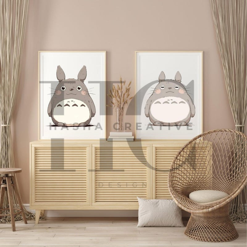 Totoro Poster - Etsy