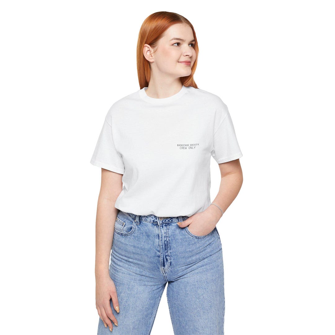 Wardrobe Crew Only Shirt | Backstage Society Theatre Tee - Etsy